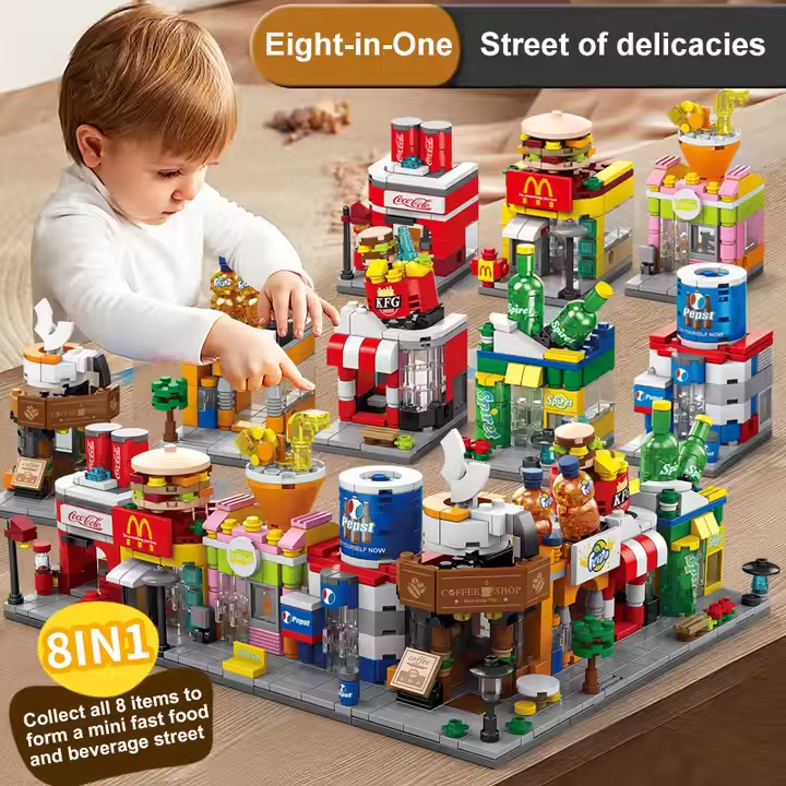 Minifigure Takeaway, Shops, Chip Shop, Pet Store, and loads more ...